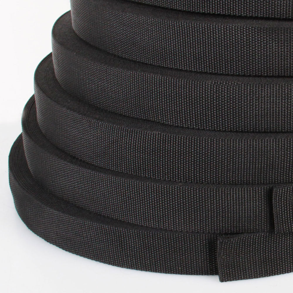Heavy Duty Polypropylene Webbing, 1 Inch Black Webbing, Kayak Webbing ...